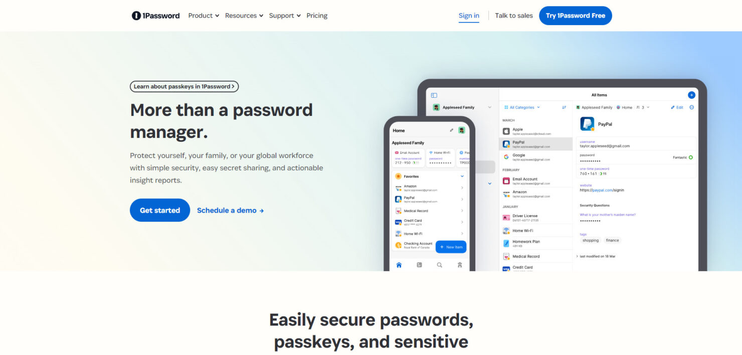 Recenzja 1Password (2024). Wady, zalety, ceny, opinie i test