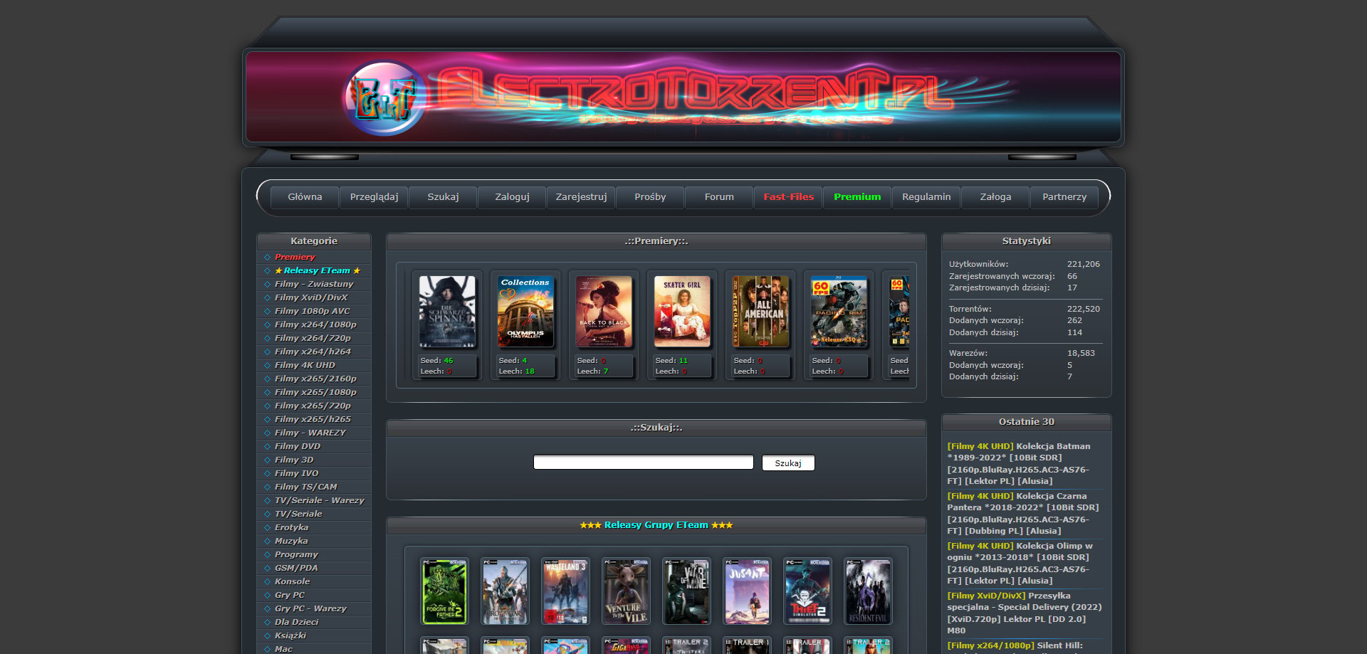 Polskie torrenty: TOP 8 (2025) najlepsze strony z torrentami