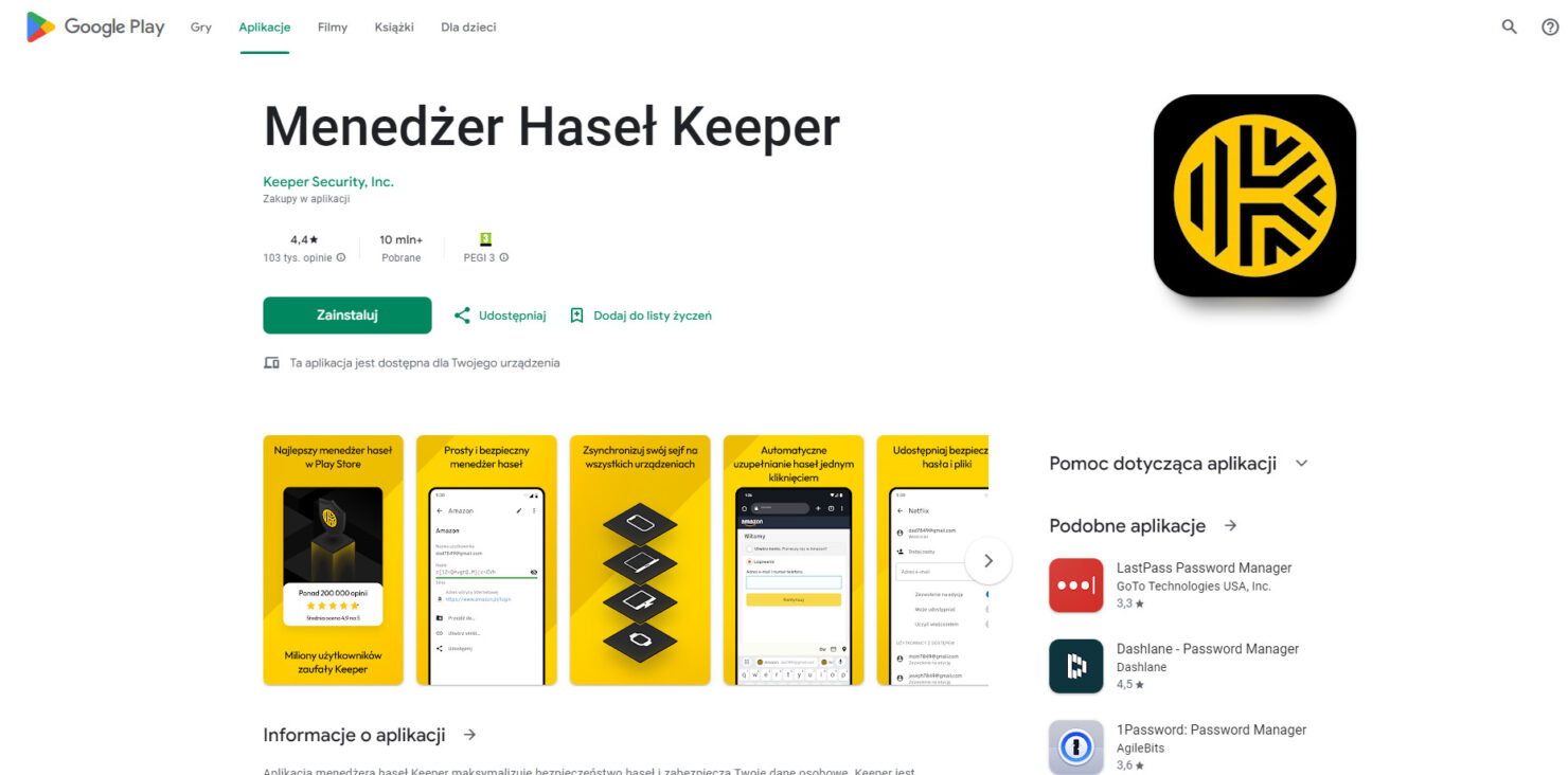 Recenzja Keeper (2025). Wady, zalety, ceny, opinie i test